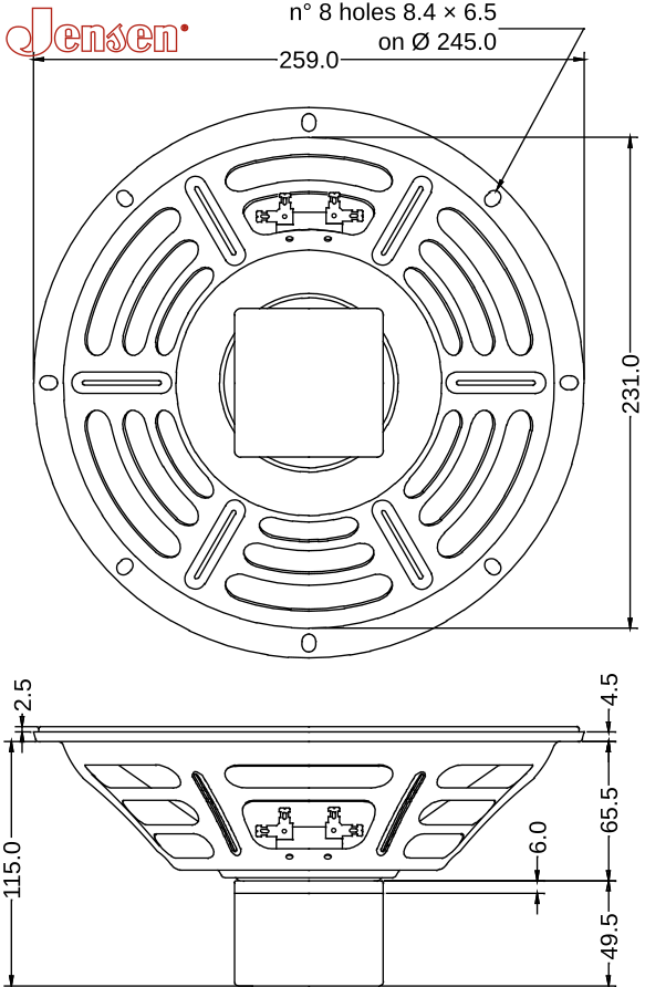 10 Inch Speaker Dimensions - Design Talk